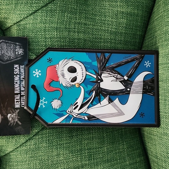 Disney | Accents | Disneys Nightmare Before Christmas Metal Sign | Poshmark